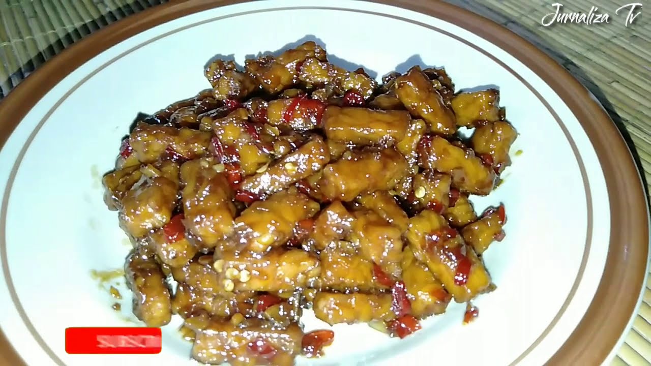 OLAHAN TEMPE SEDERHANA | TEMPE PEDAS GULA MERAH - YouTube