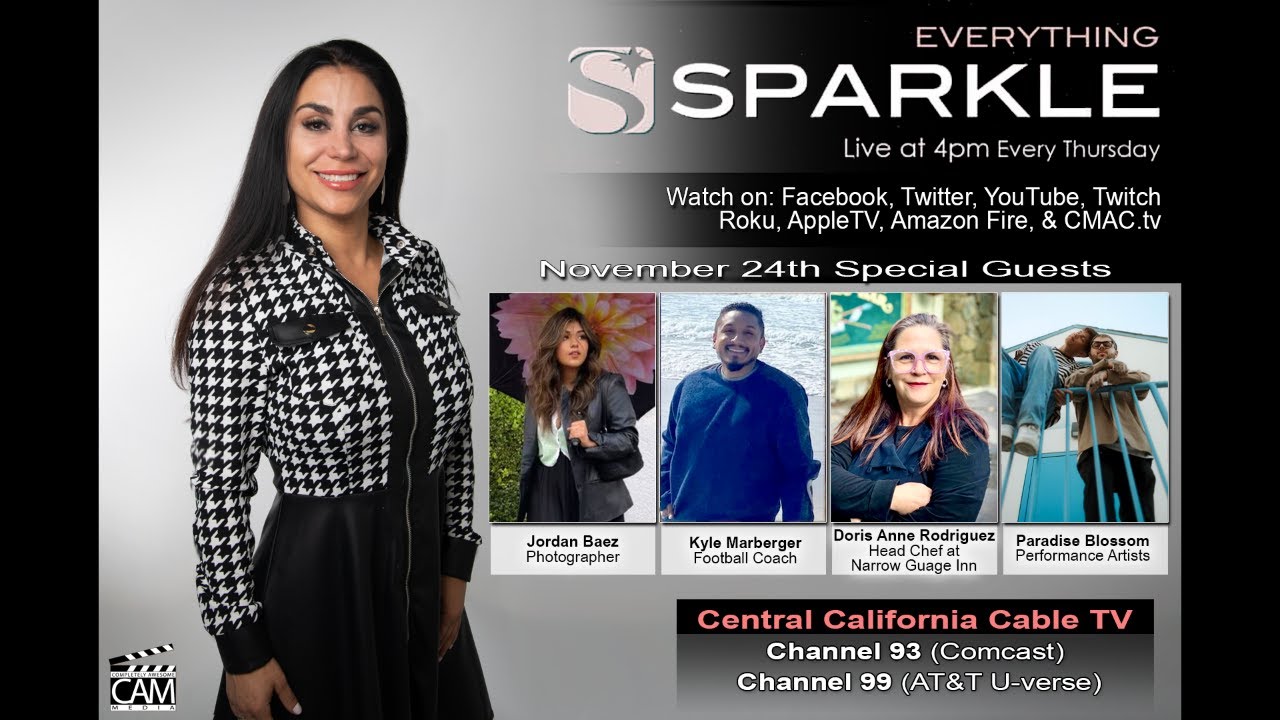 EVERYTHING SPARKLE.- Jordan Baez, Kyle Marberger, Doris Anne Rodriguez ...