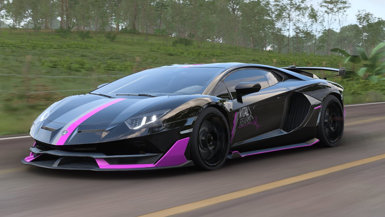 FH5 | Lamborghini Aventador SVJ | S1 & S2 Build Gameplay! - YouTube