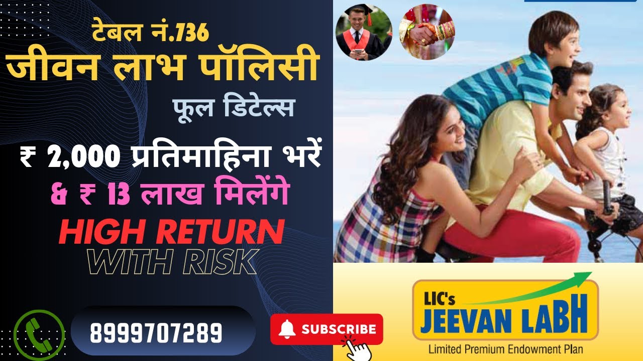 736 | JEEVAN LABH PLAN | LIC OF INDIA | UDHAV KUMBHAR - YouTube