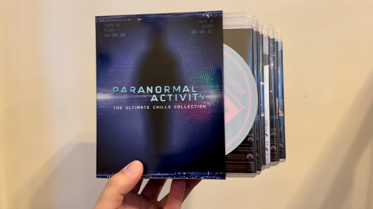 Paranormal Activity The Ultimate Chills Collection Blu-Ray Unboxing ...