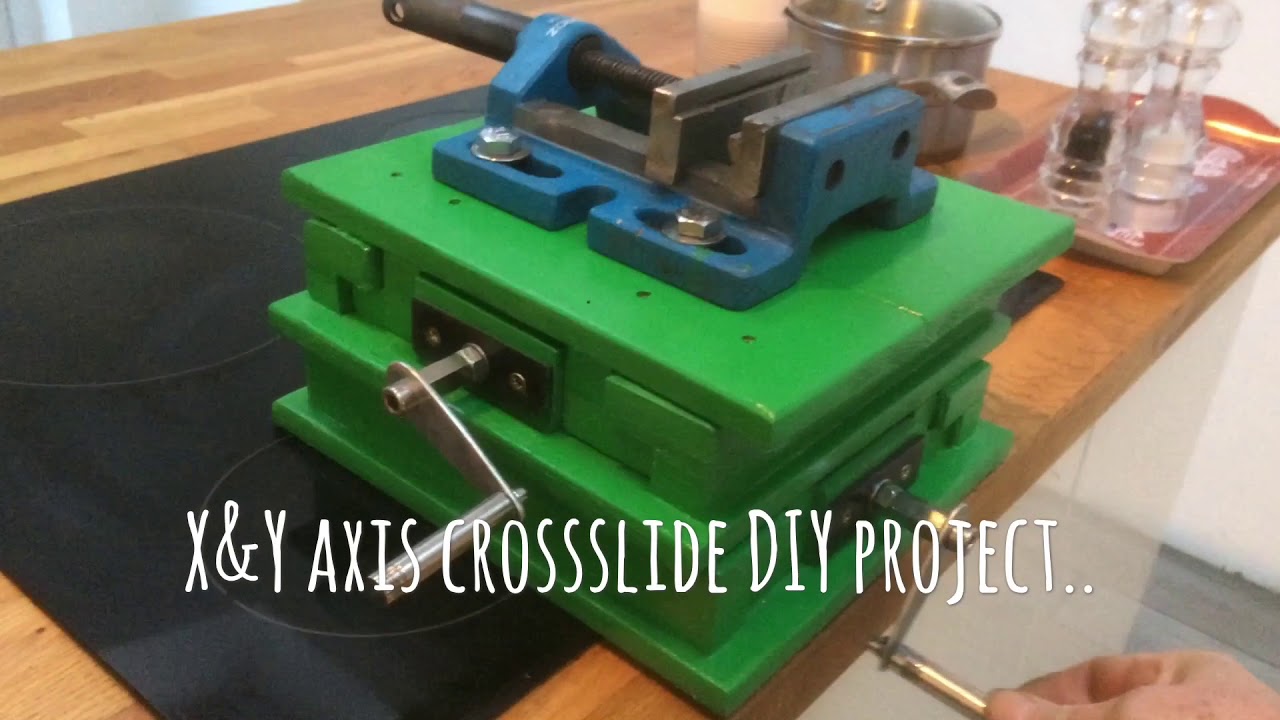Making CNC X&Y cross slide table.. - YouTube