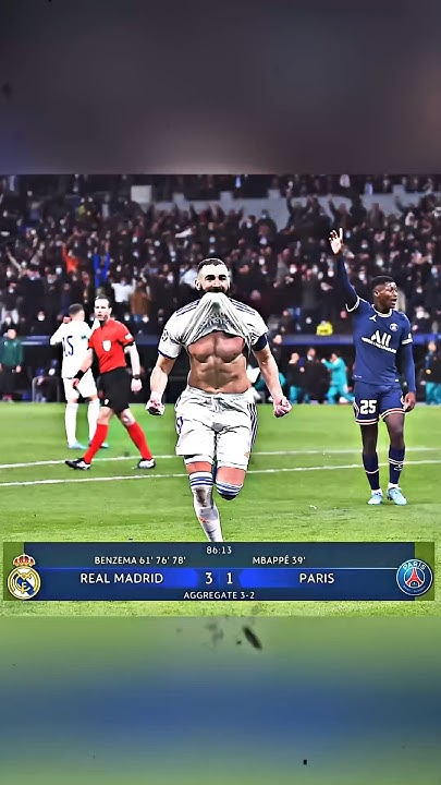 The night Real Madrid humbled Mbappe and PSG in the UCL 🤩🔥 #shorts - YouTube
