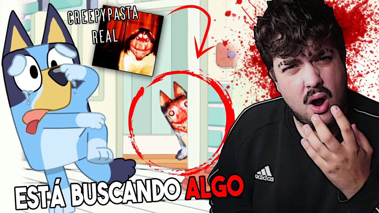 🔥... ENCUENTRO el PEOR CREEPYPASTA DENTRO de la APP de BLUEY - YouTube