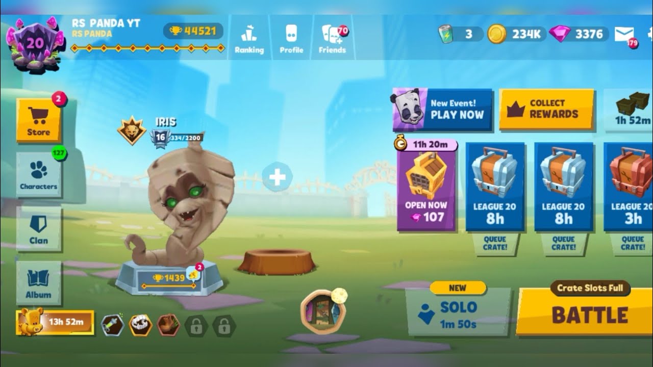 Zooba solo Molly , Buck , Nix , Elaine , Jack gameplay and collect ...