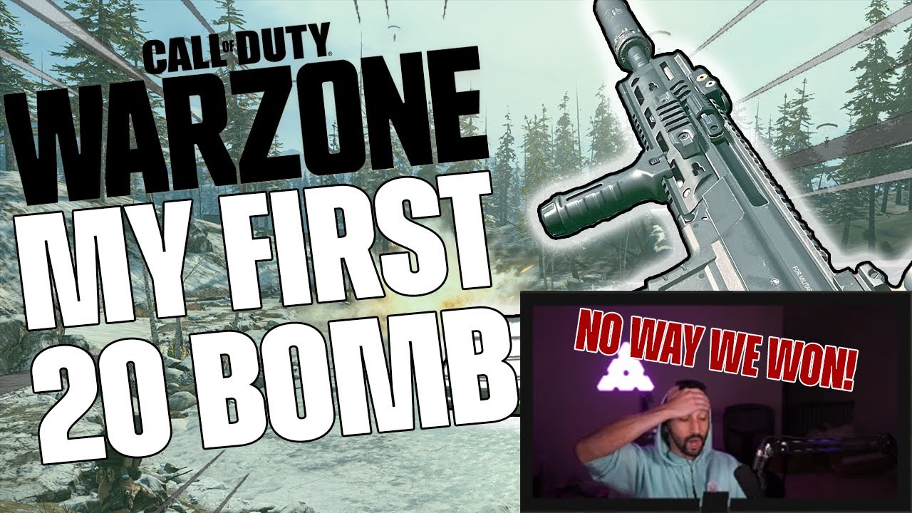 My First 20 Bomb in Warzone | Nokokopuffs Warzone Highlights Season 6 ...
