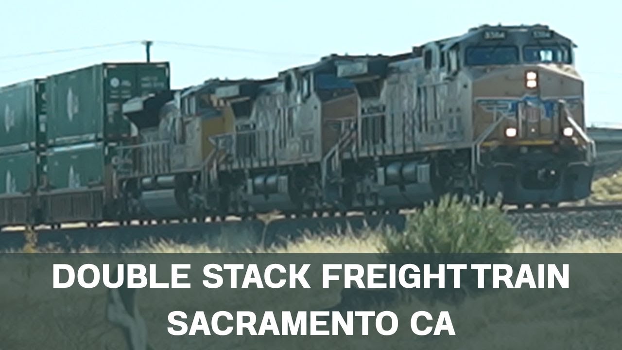 Northbound Double Stack Freight Train – Western Ave & South Ave ...
