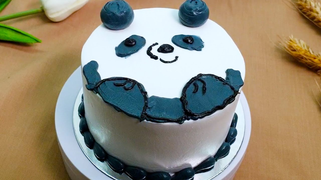 Panda Passion: Adorable National Treasure Panda Cream Cake with ...