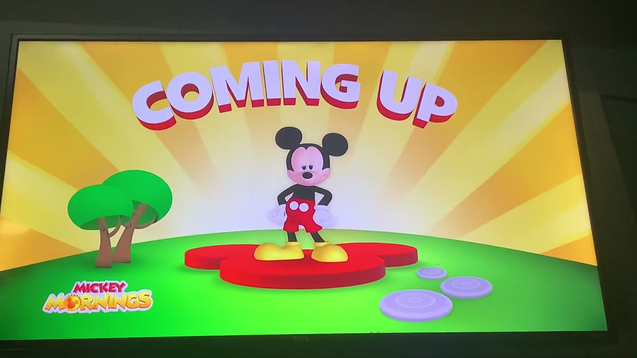 More Mickey Mouse Clubhouse Mickey Mornings Coming Up Bumper - Disney ...