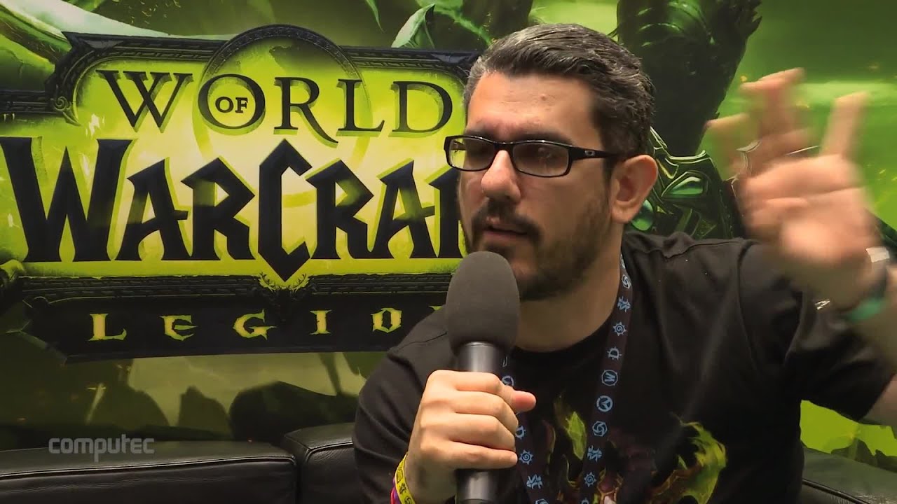 WoW Legion Gamescom Interview with Lead Designer Luis Barriga (engl ...