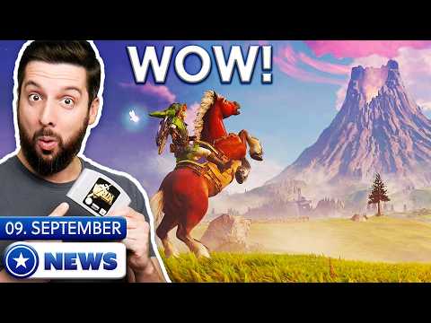 Zelda-Remake mit Traum-Grafik: Endlich Gameplay! | Gaming News