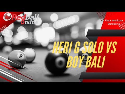 [LIVE] Heri G vs Boy Bali Piala Walikota Surakarta Dobule Eliminasi