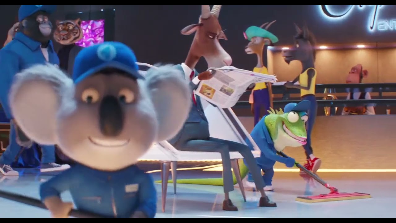 one scene in Sing 2 Mr Moon says Everybody, Mop - YouTube