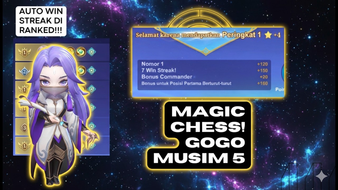 Rahasia Push Rank Pakai Luo Yi Commander 🧙‍♀️ Line Up Kuat ...