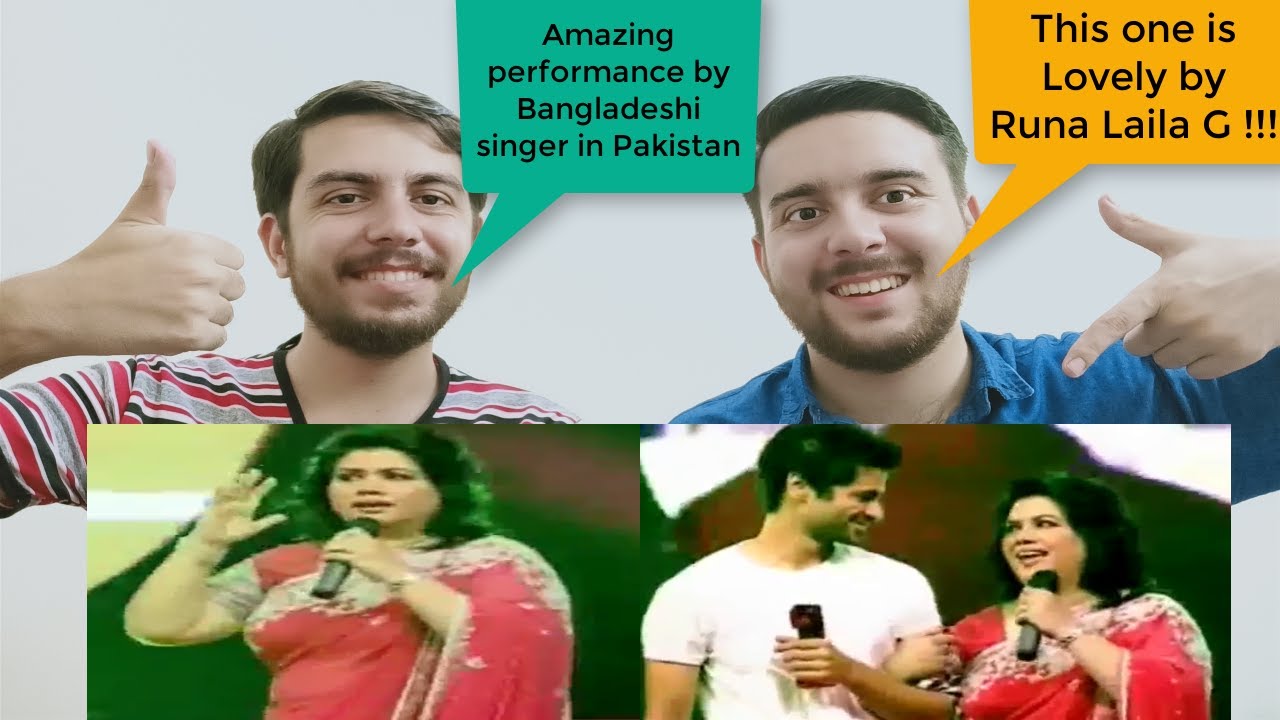 Pakistani Reaction on Runa Laila Performance in LSA | Reaction on ...