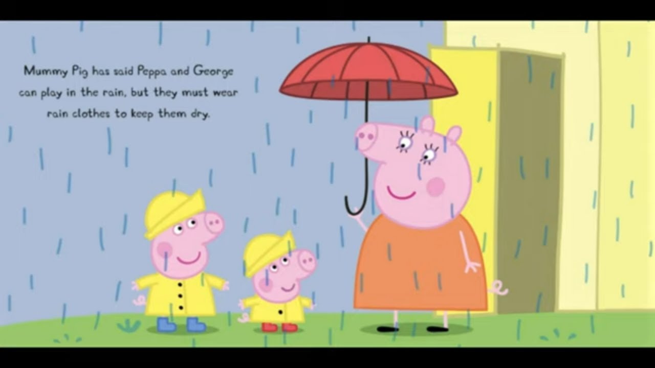 🐷PEPPA PIG: Peppa Pig Throws a Boomerang & Peppa Pig Windy Fall Day ...