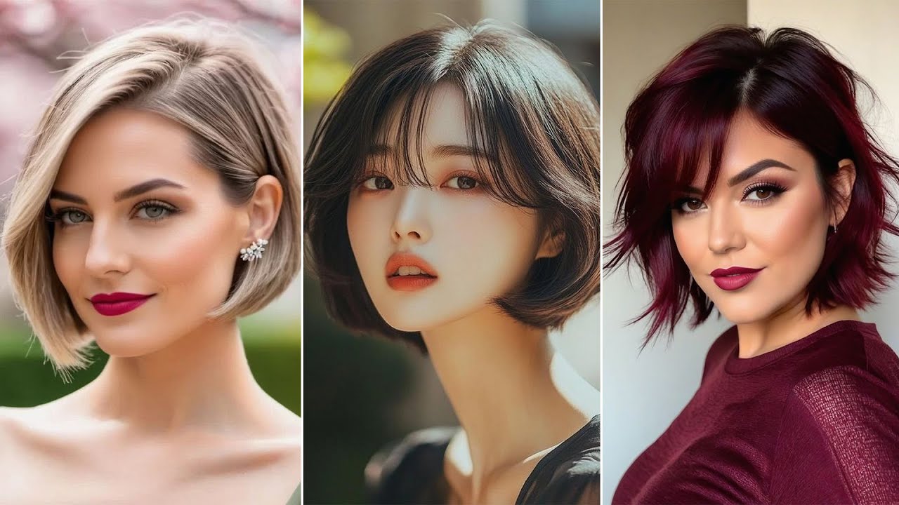 💇‍♀️ Top 10 Stylish Bob Haircuts For Women 2026 🔥💖 Trendy Short ...