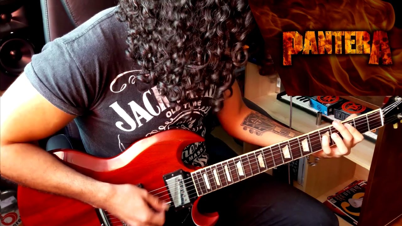 Pantera - Cemetery Gates Solo Cover - YouTube