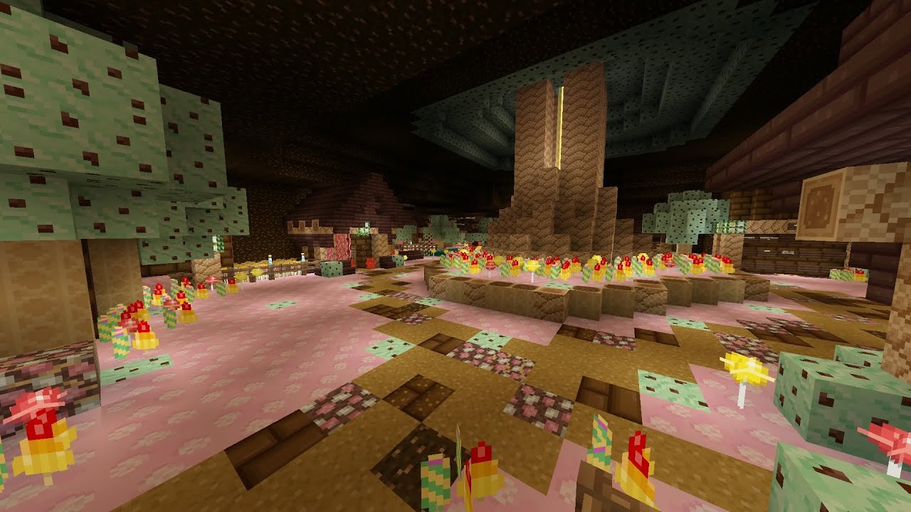 Minecraft - Under Ground Base - Texture Pack Display! - YouTube