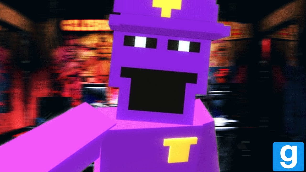 PLAYING AS THE PURPLE GUY | GMOD Five Nights at Freddys (FNAF Garrys ...
