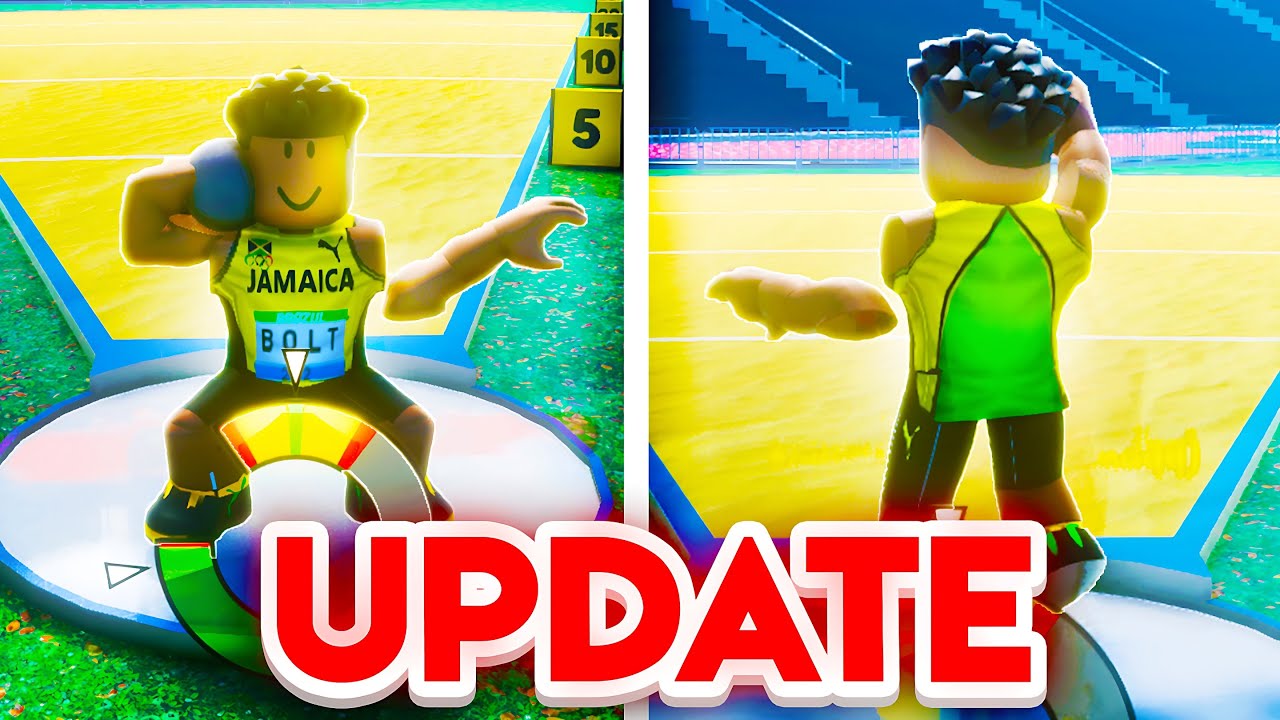 ROBLOX TRACK & FIELD GOT UPDATED - YouTube