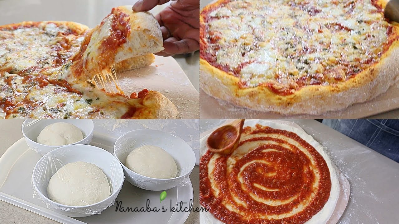 The best homemade Pizza Dough recipe ever! Pizzeria style - YouTube