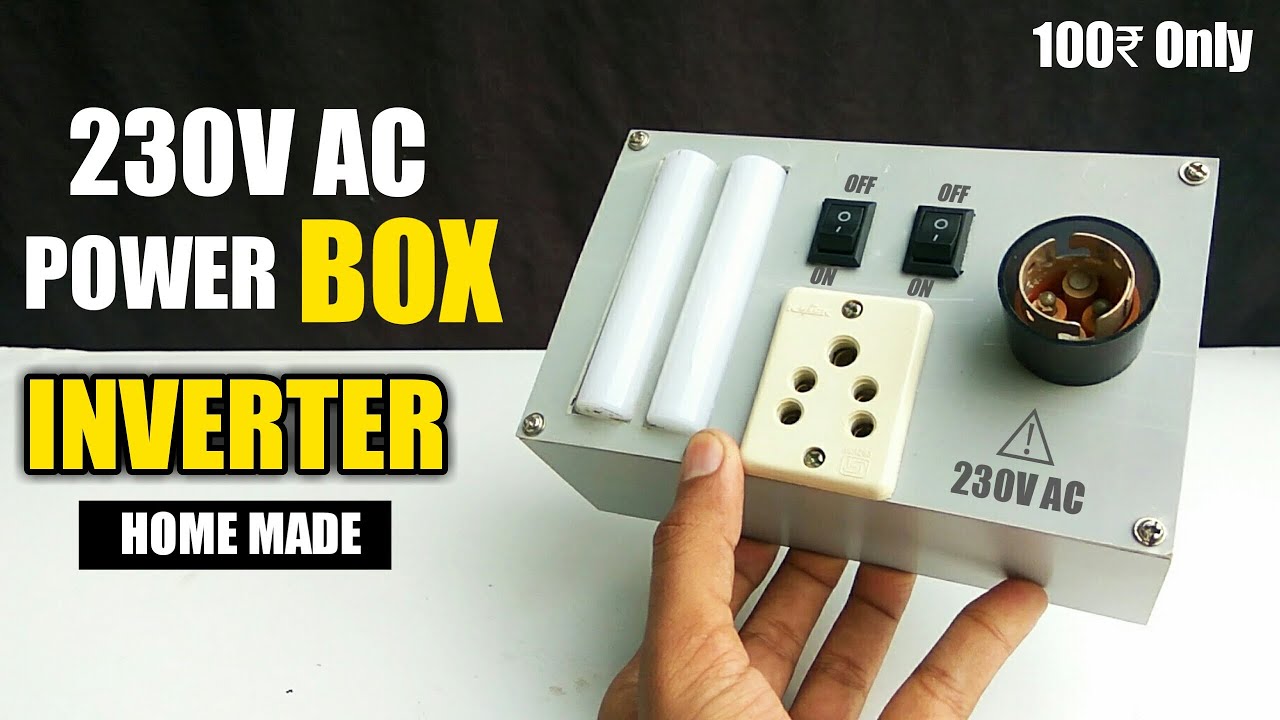 Mini Inverter | How to make inverter at home | inverter | homemade ...