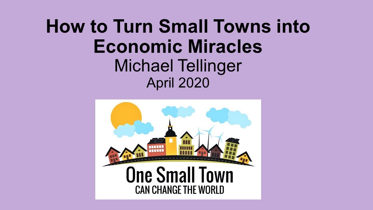 How to turn small towns into economic miracles - Michael Tellinger ...