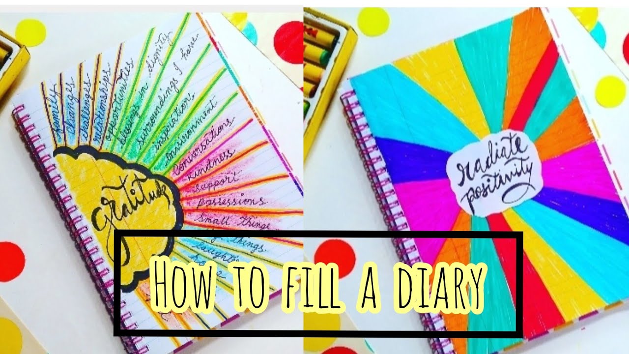 HOW TO FILL A DIARY / JOURNAL IDEAS / PART -7 #diaryideas #journalideas ...