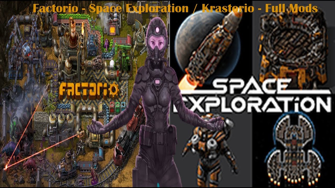 Factorio - Space Exploration / Krastorio - Full Mods/ep5 - YouTube