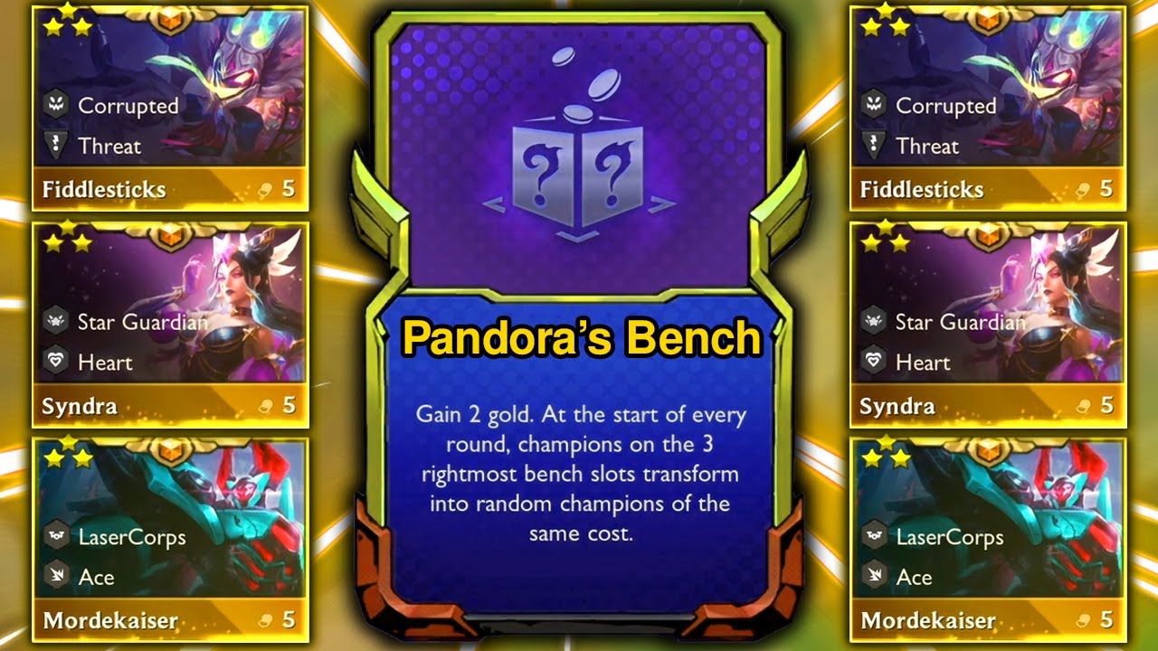 HOW TO PLAY PANDORA'S BENCH LIKE A GIGA CHAD GAMER | TFT Set 8.5 - YouTube