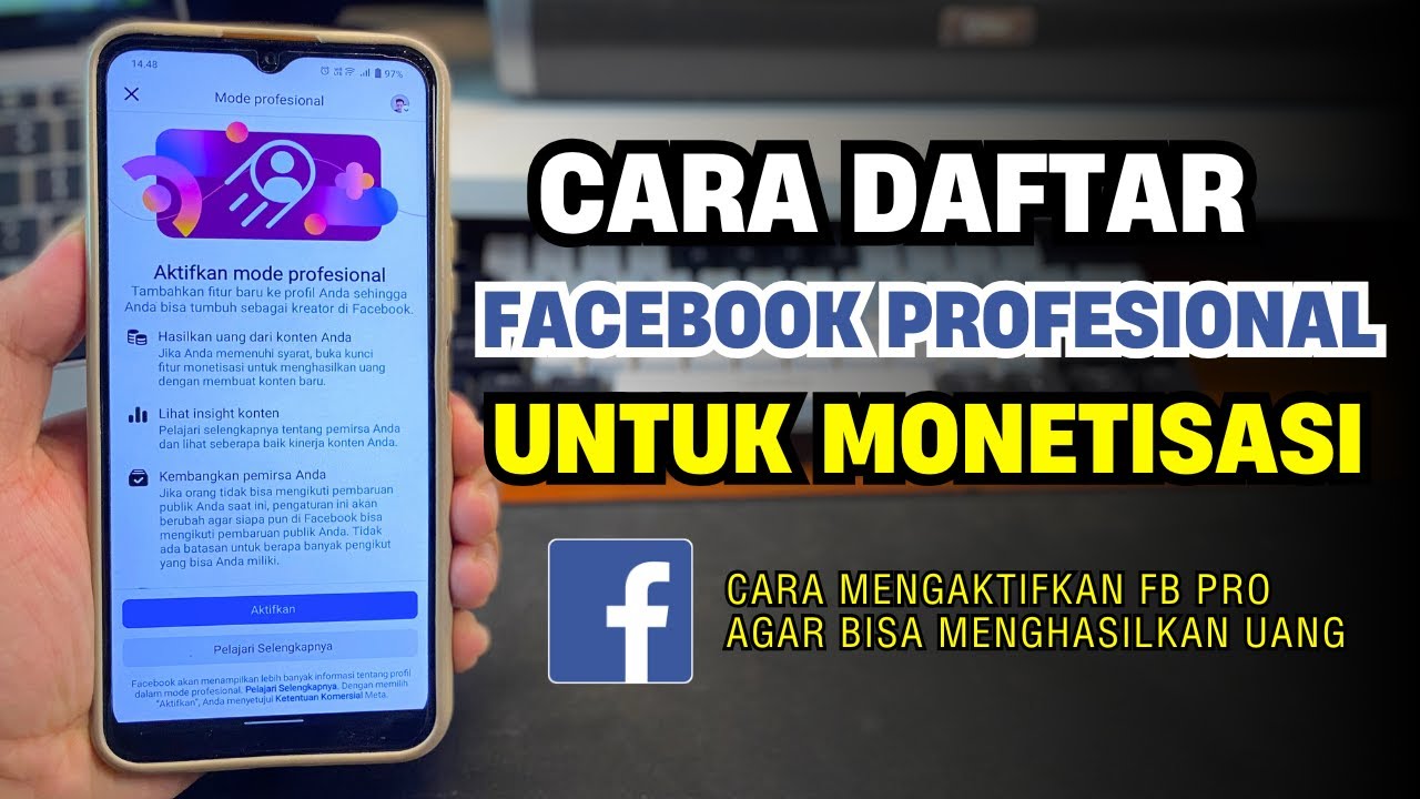 Cara Daftar Facebook Profesional | Cara Daftar FB Pro 2025 - YouTube