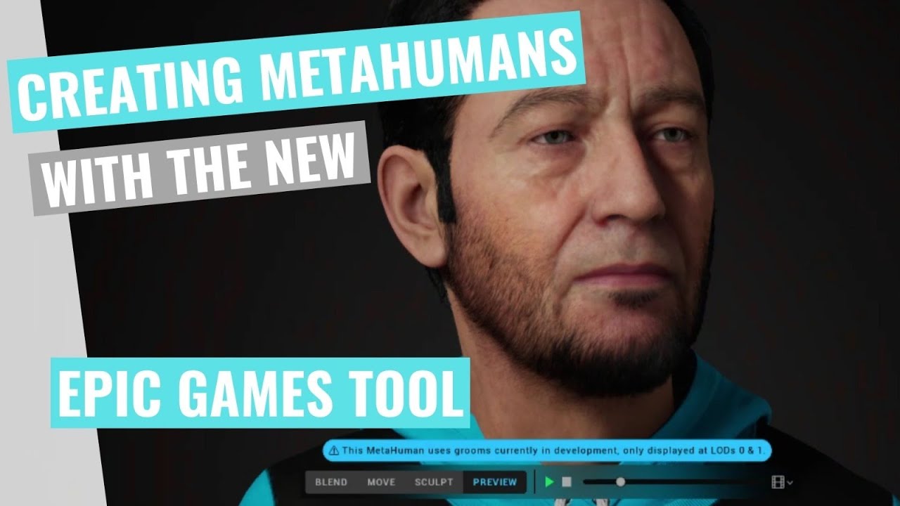Creating MetaHumans with the new tool from Epic Games, makers of ...