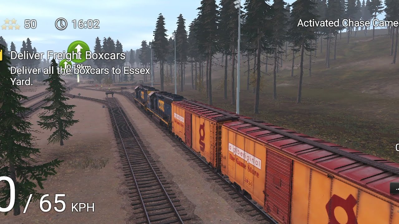Trainz Simulator 3 Part 2 | Delivering Freight Boxcars to Essex Yard ...