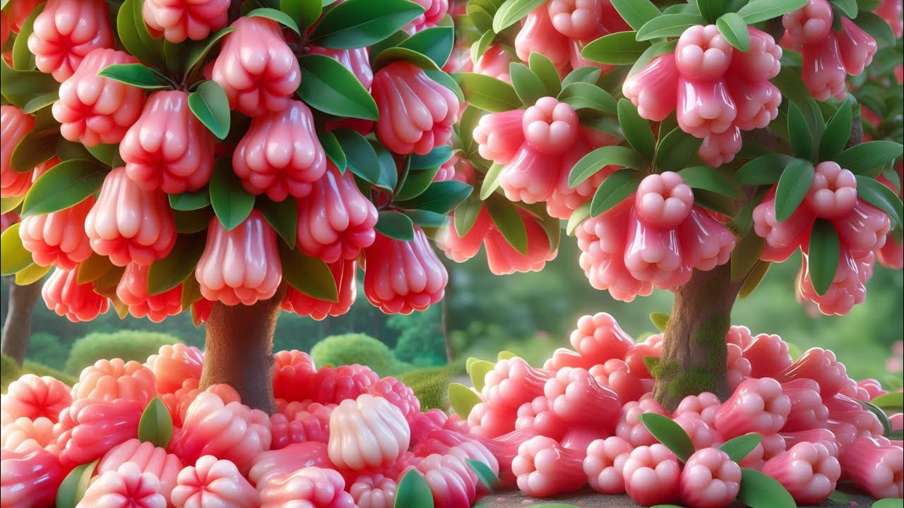 Quick and easy method for planting and propagating waxapple trees that ...