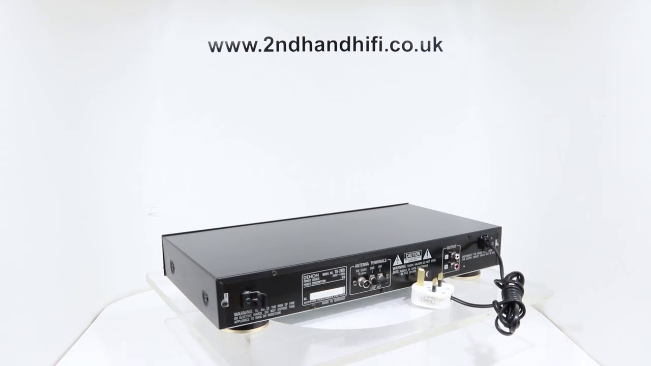 Denon TU-260 - YouTube