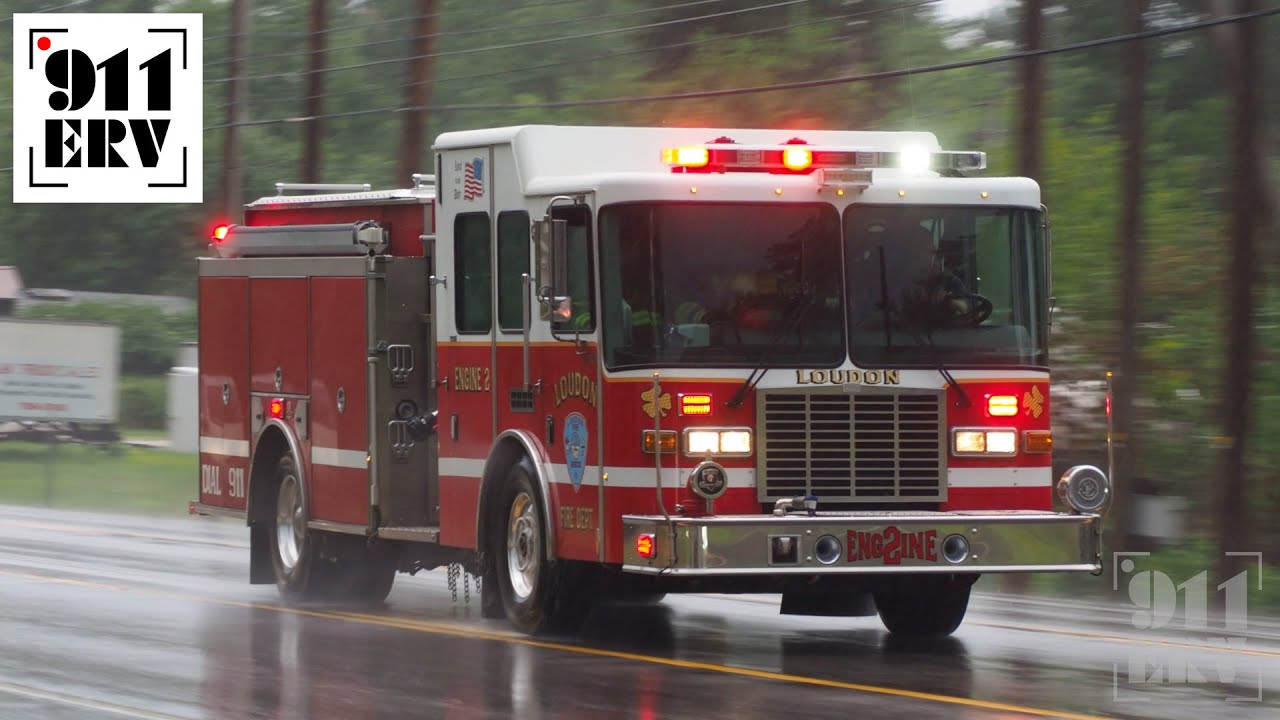 Loudon Fire Truck Responding | Engine 2 - YouTube