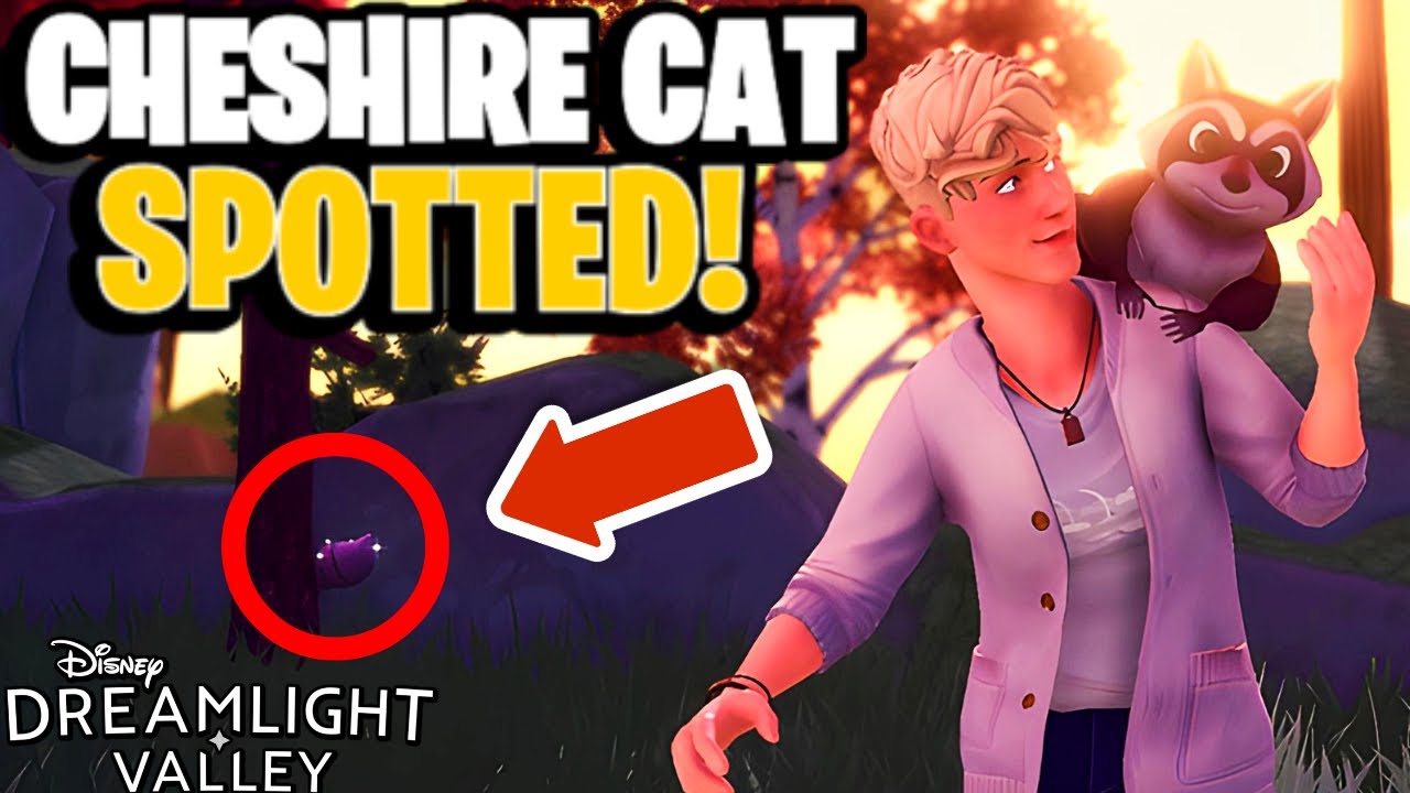 (Update 16) Cheshire Cat First Look! [Cheshire Companion?] | Dreamlight ...