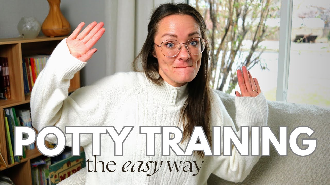 EASIEST potty training | I'm sharing my ZERO STRESS potty training ...