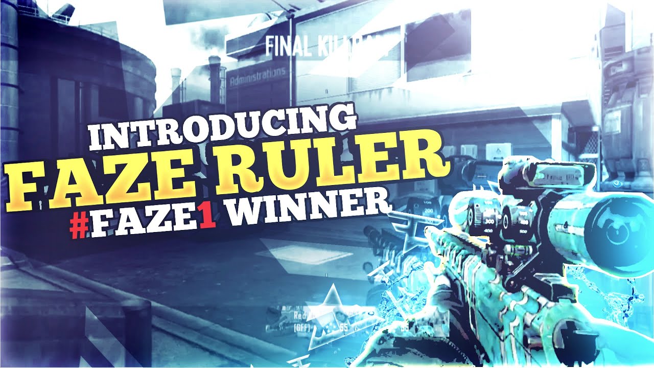 #FAZE1 Winner: Introducing FaZe Ruler by FaZe Barker - YouTube