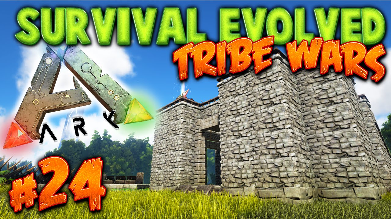 ARK: Survival Evolved | BUILDING BASE WALLS and STRUCTURE | Season 3 Ep ...