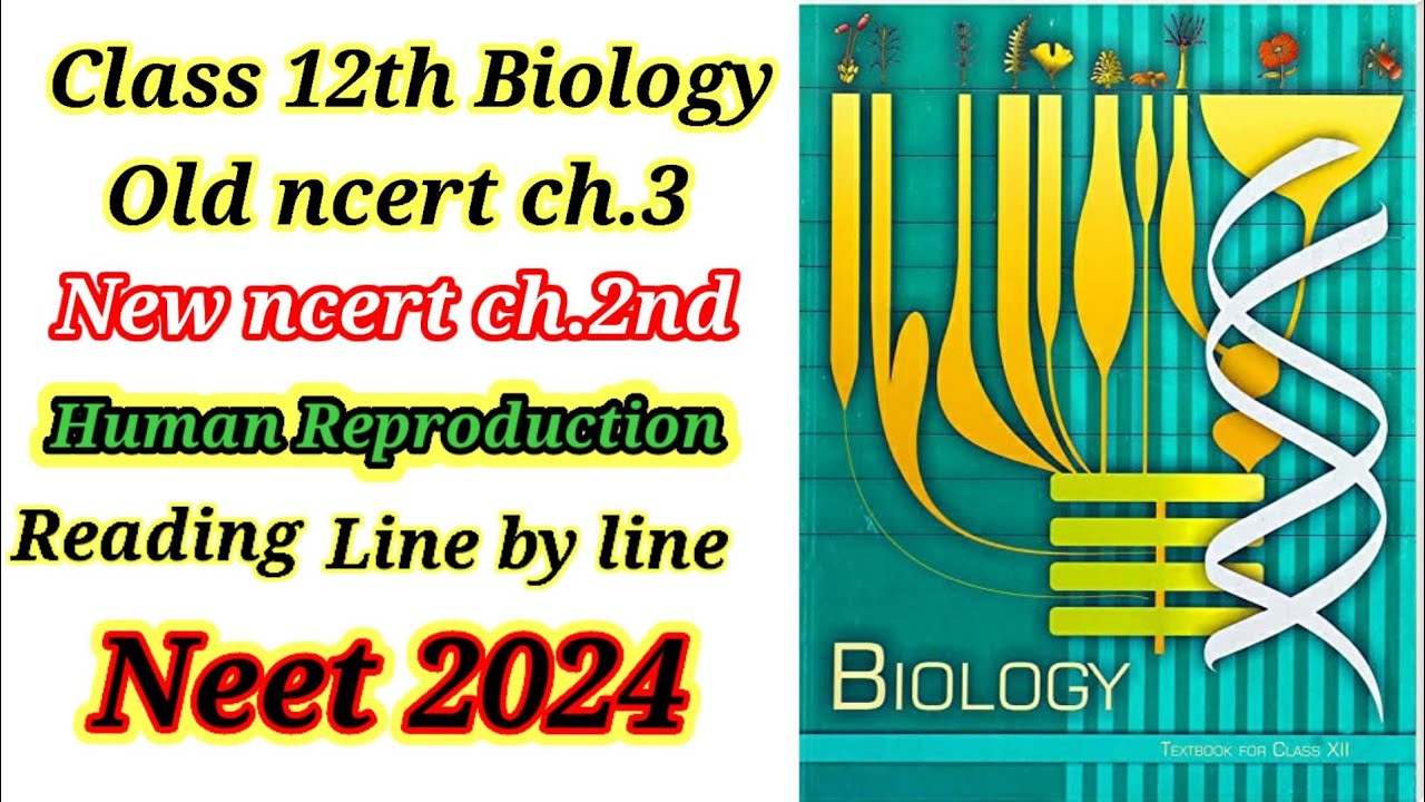 Human Reproduction class 12 biology chapter 3 ncert reading line by ...