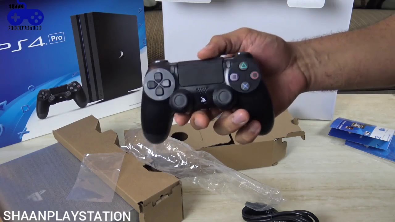 UNBOXING AND SETUP OF SONY PS4 PRO!!4K HDR - YouTube