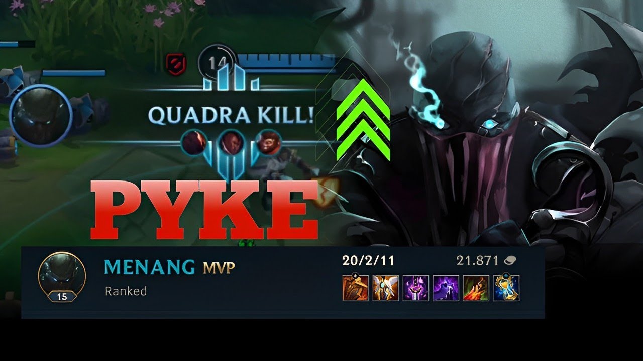 PYKE EASY WIN BROKEN SUPPORT | WILD RIFT - YouTube