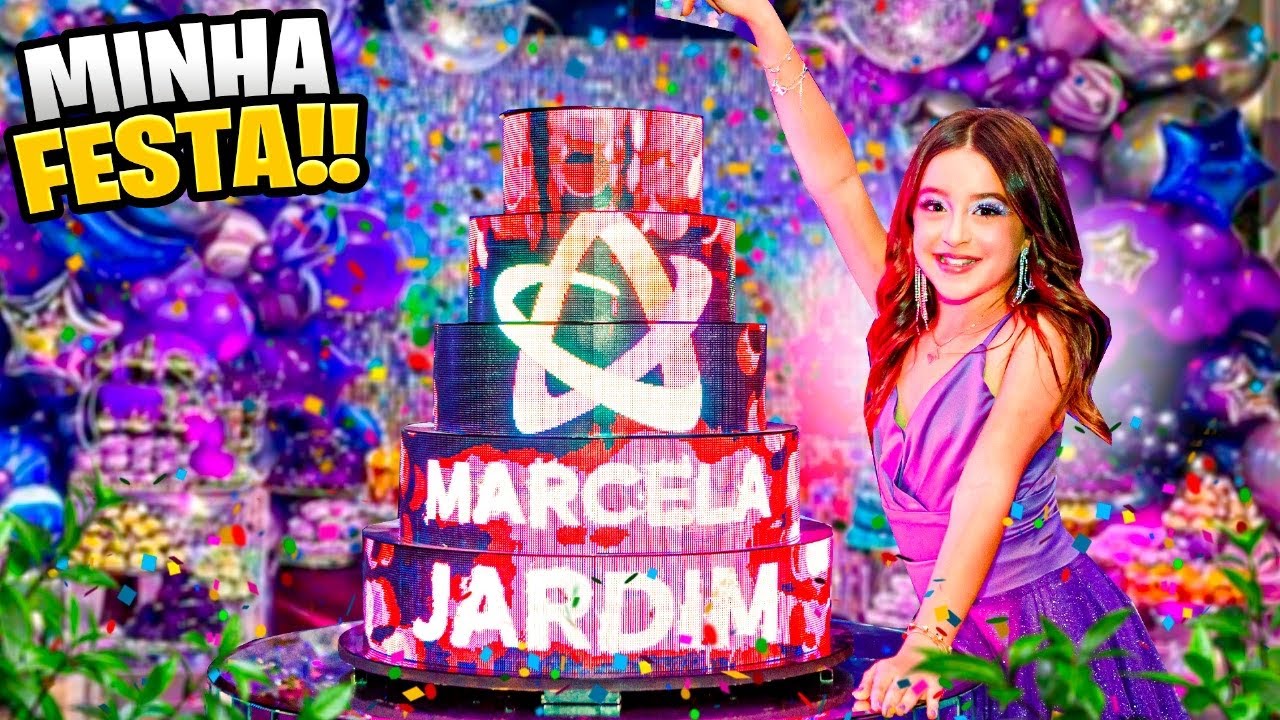MARCELA JARDIM MOSTRA SUA FESTA DE 10 ANOS - E TEM SPOILER DA FESTA QUE ...