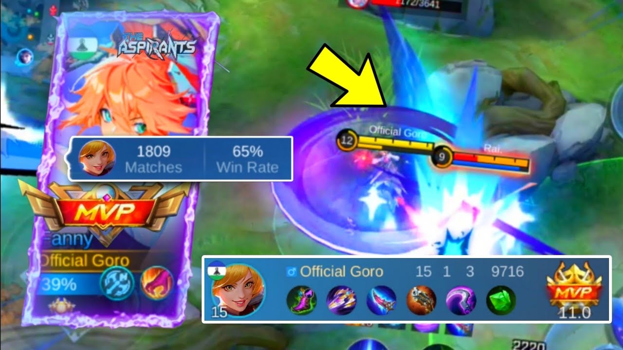 FANNY BEST BUILD🤫 ONE HIT DELETE HIGH DAMAGE!! 🥶 | ROAD TO TOP GLOBAL ...