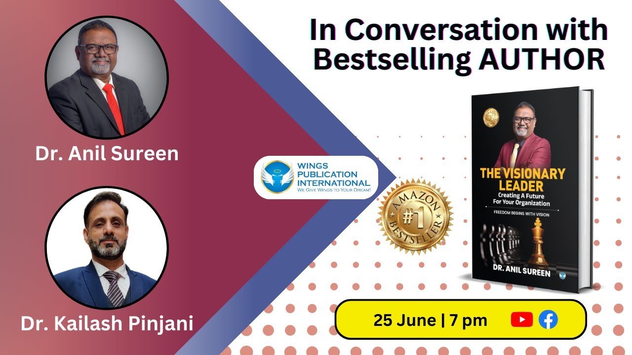 In Conversation with Best Selling Author Dr. Anil Sureen - YouTube