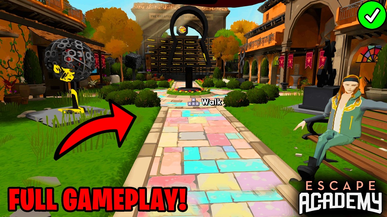 Escape Academy - Escape Artist - Walkthrough Full Gameplay - YouTube