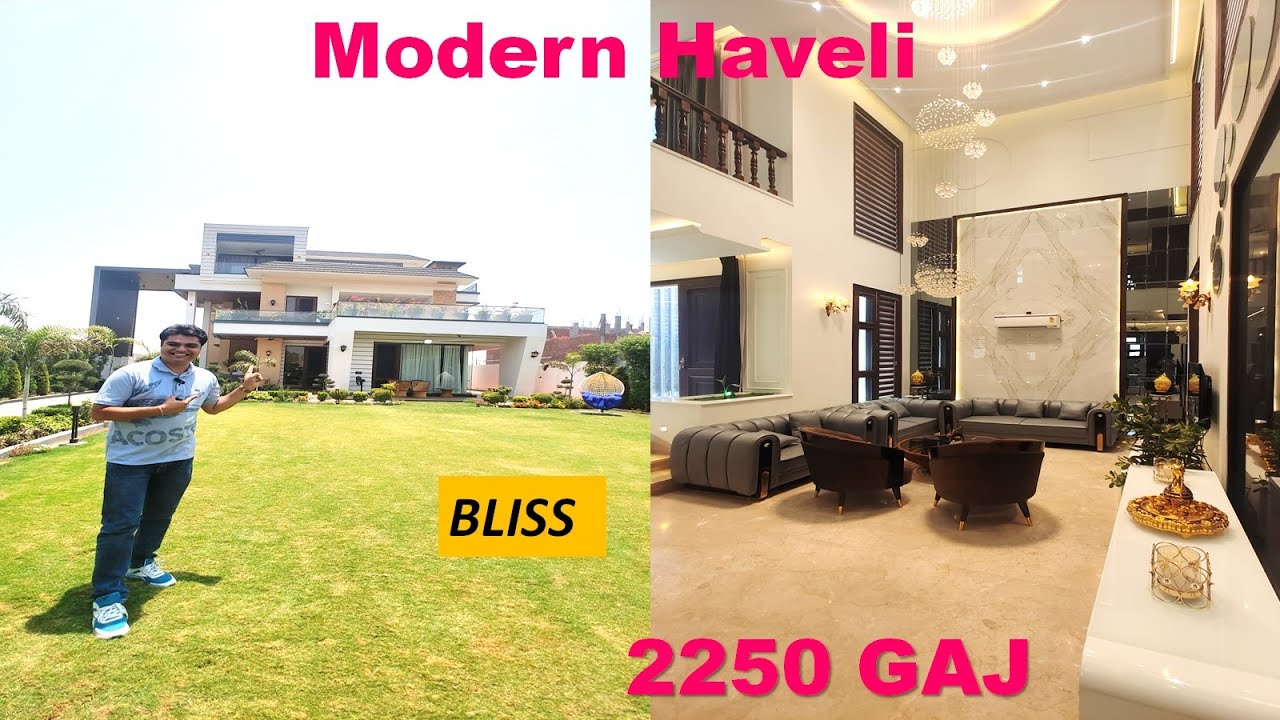 Modern Haveli House Design | Exterior Design of Modern Houses | 2000 Sq ...