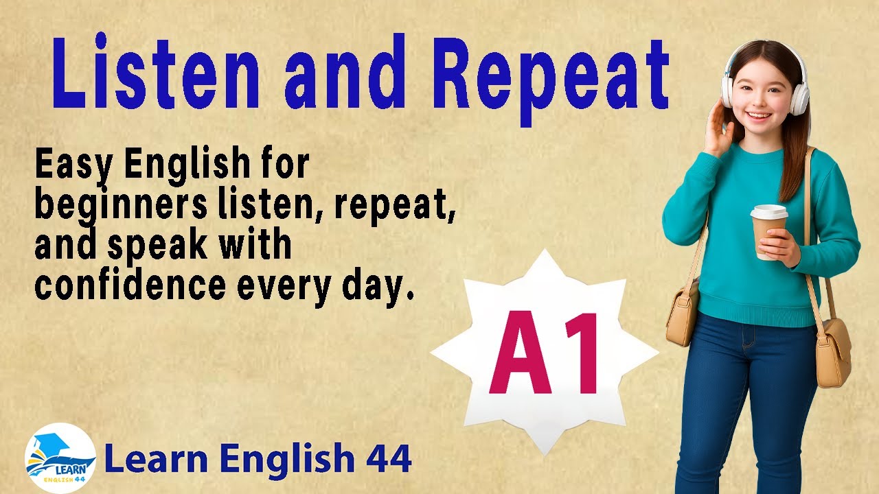 Listen and Repeat | Easy English for Beginners - YouTube